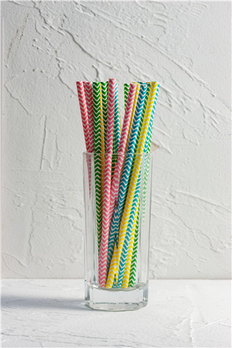 *Colorful Straight Paper Straw - AHCOF