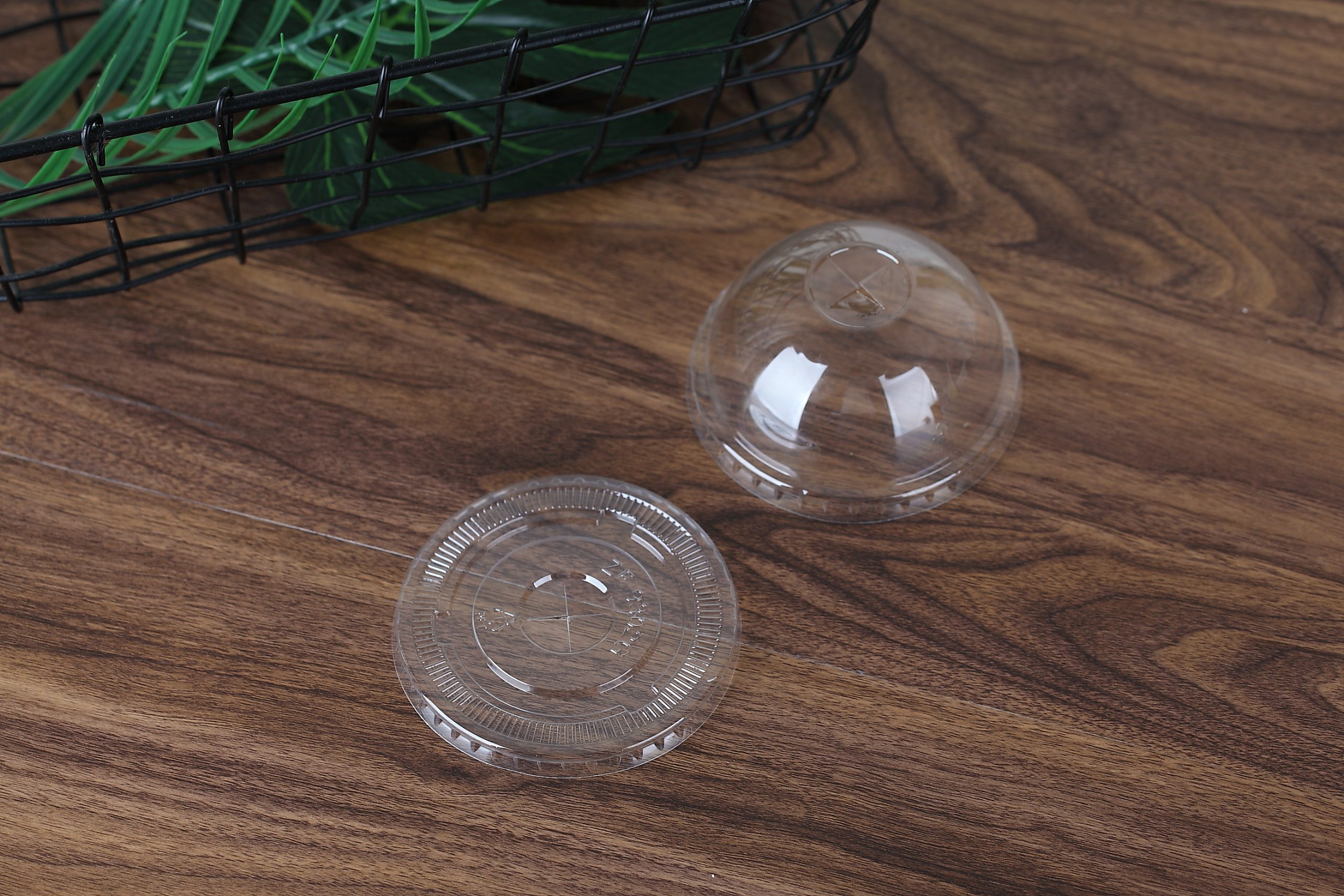PLA Compostable Clear Lids - AHCOF