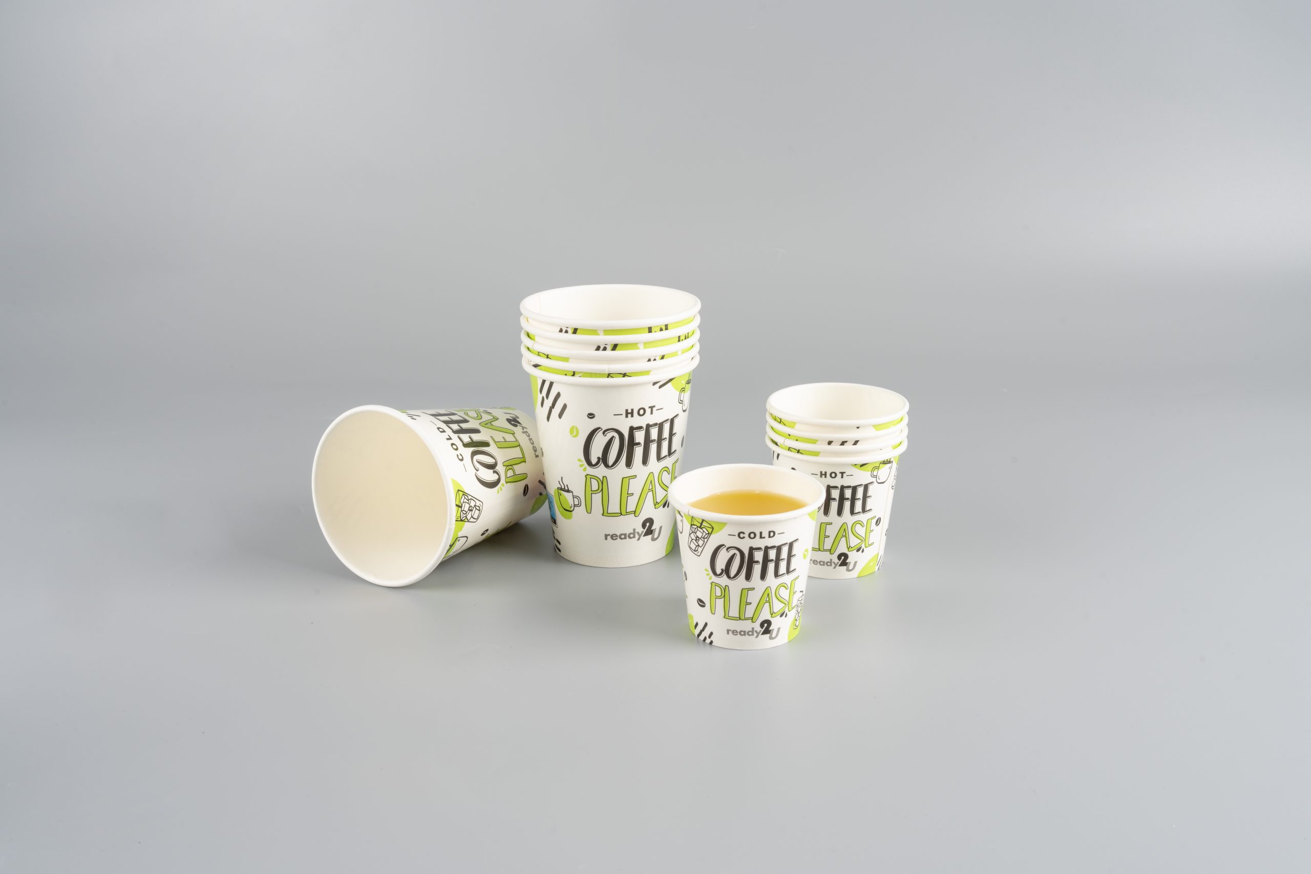 PLA double Coated Cold Paper Cups - AHCOF